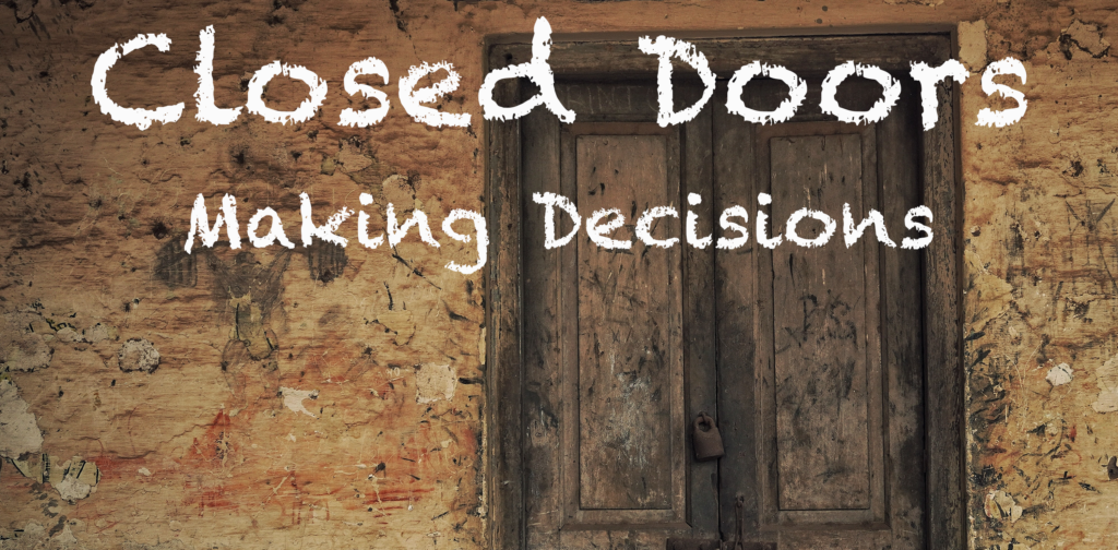 Podcast - Making Decisions: Closed Doors - Horizon Baptist - Horizon ...